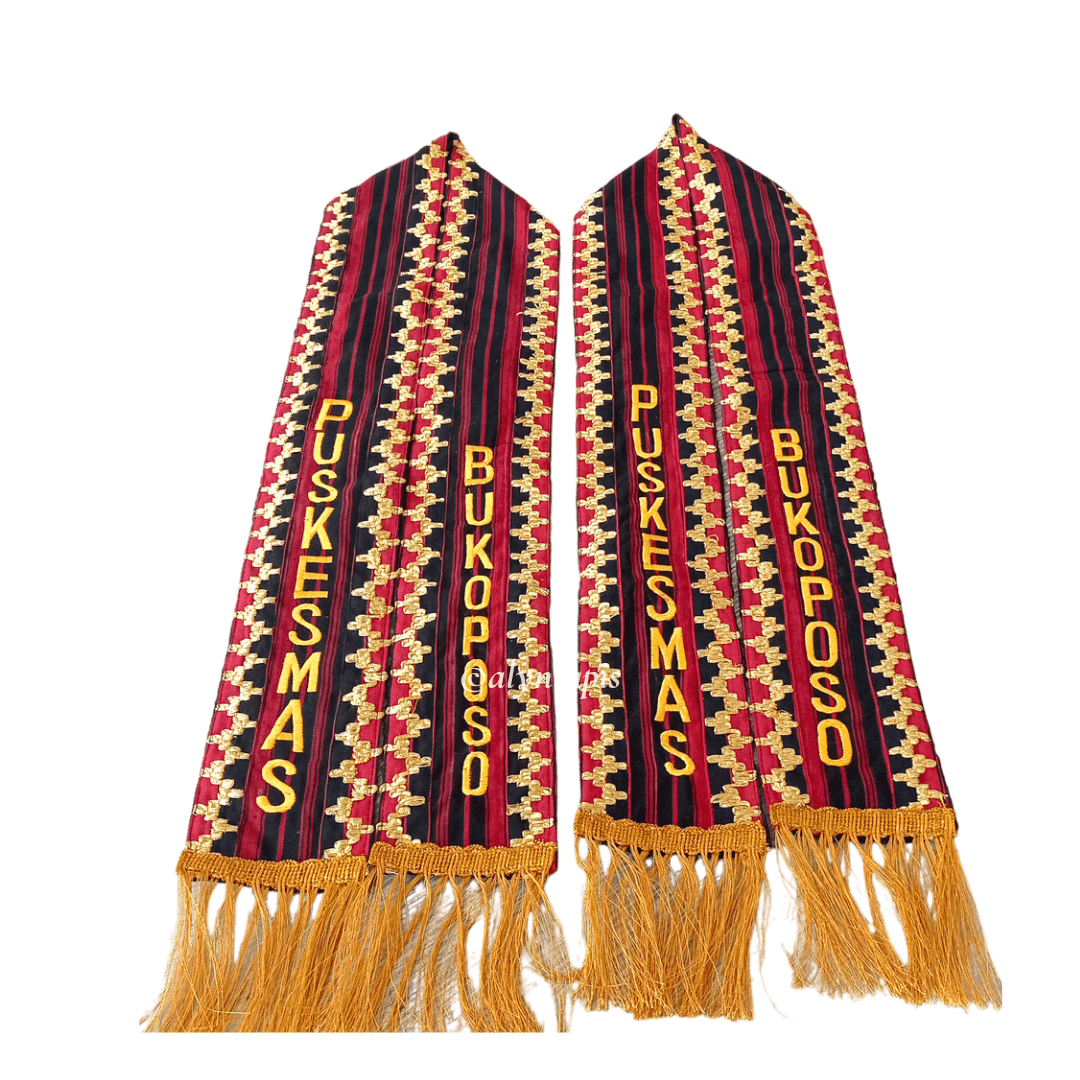 Selempang Custom - Kerajinan Tapis Lampung