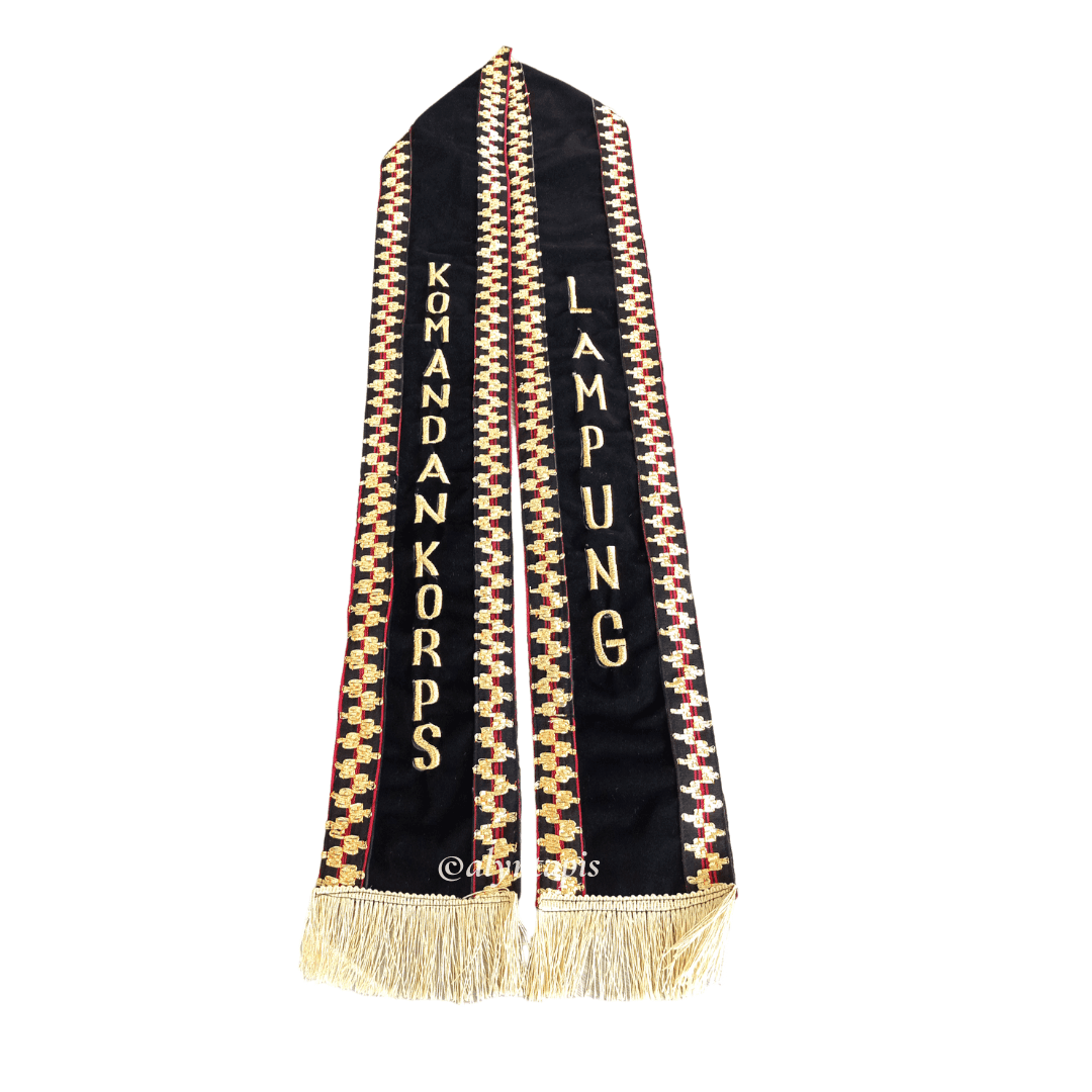 Selempang Custom - Kerajinan Tapis Lampung